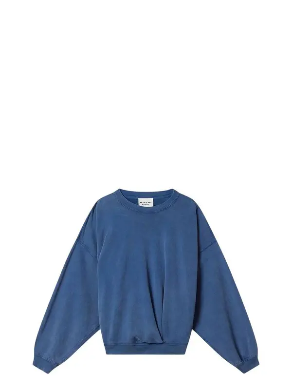 Isabel Marant Étoile Crewneck Sweatshirt With Embroidered Logo - Multicolor