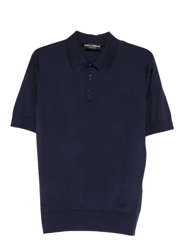 Dolce & Gabbana Polo Shirts - Blue
