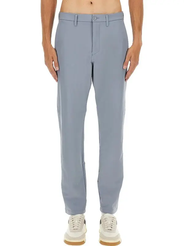 BOSS Water-repellent Regular Fit Pants - Gray