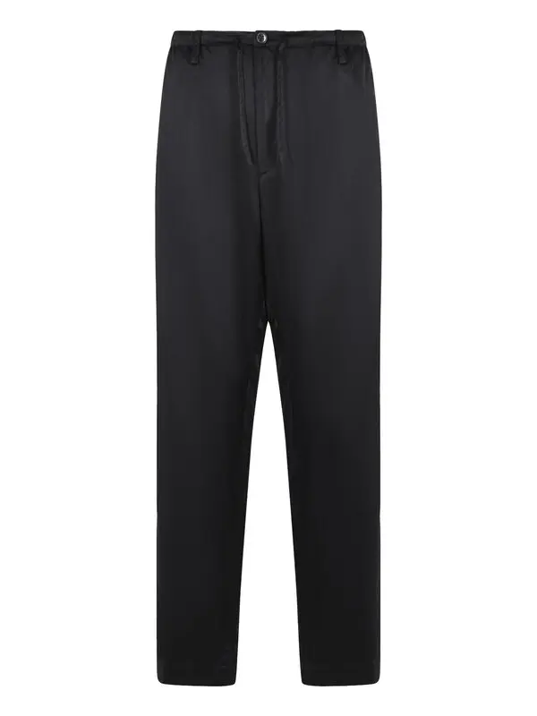 Dries Van Noten Penny Cotton Blend Pants - Black