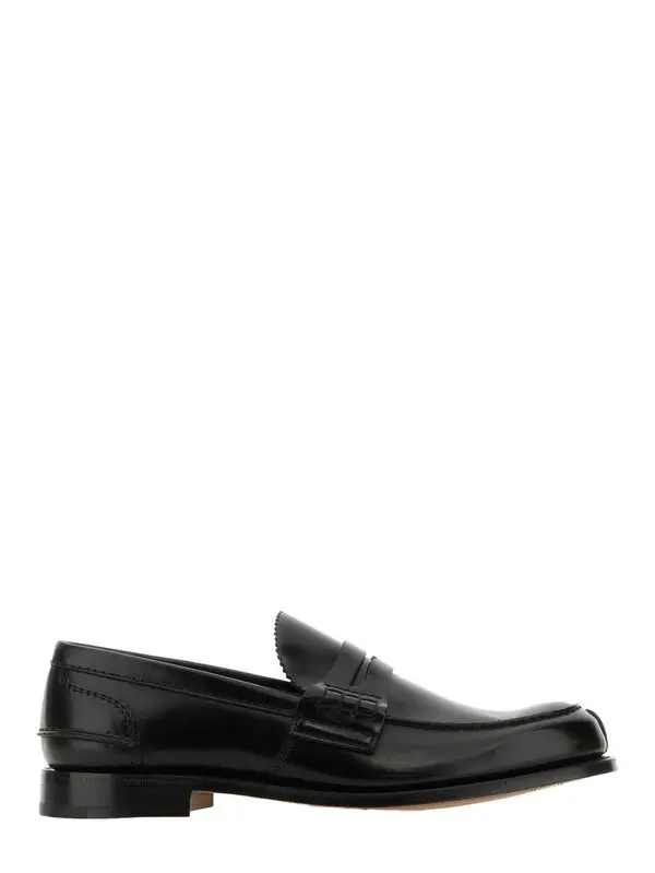 Church's Pembrey Leather Loafers - Black