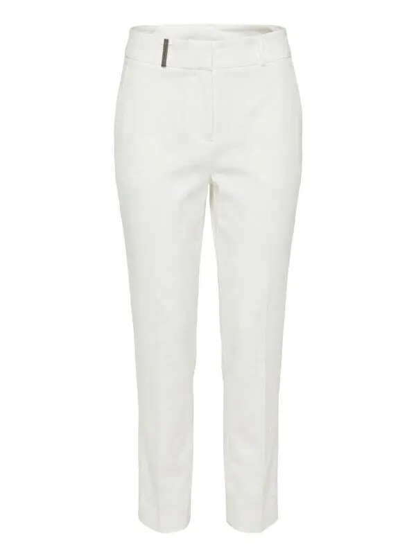Peserico Cotton Trousers - Multicolor