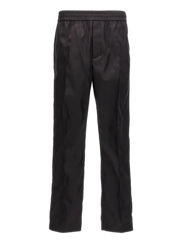 Valentino Garavani Toile Iconographe Nylon Pants - Black