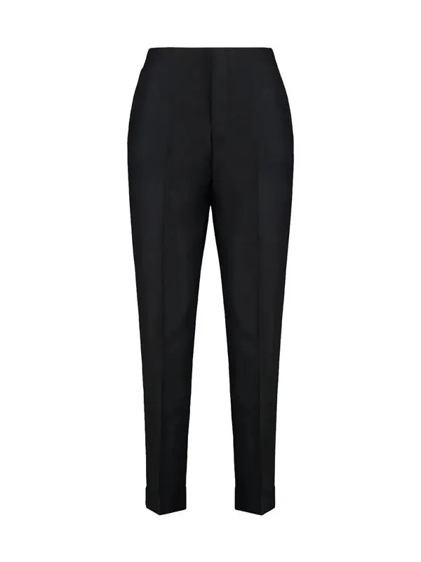 Alberta Ferretti Wool Trousers - Multicolor