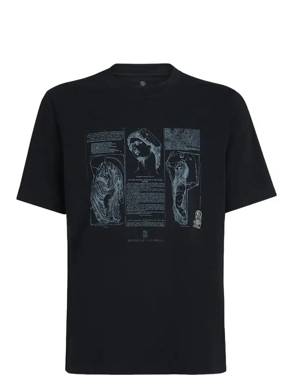 Brunello Cucinelli T-shirts & Vests T-shirts - Black