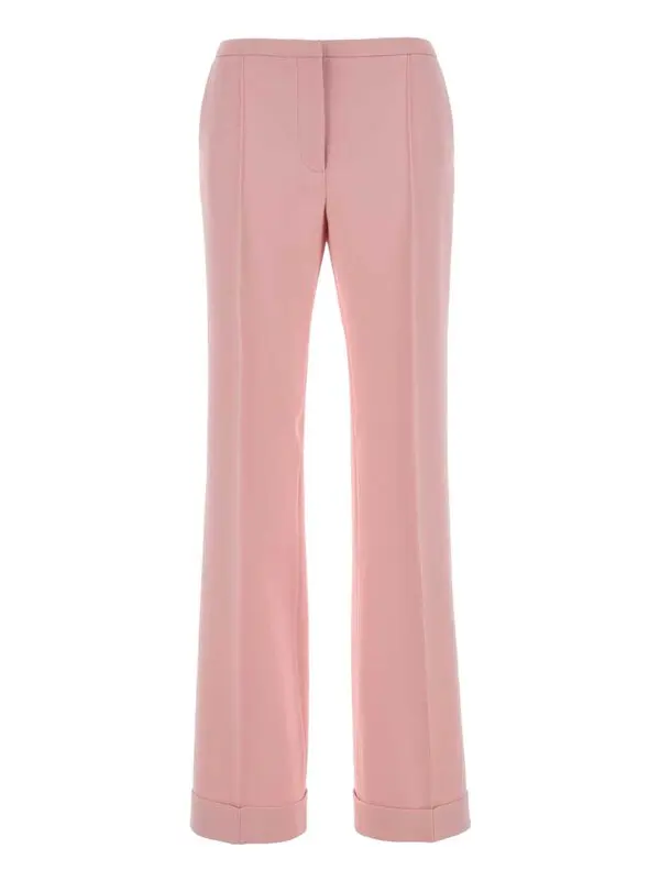 Alberta Ferretti Crepe Pant - Pink