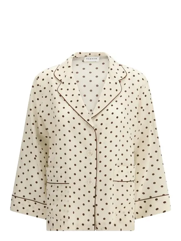 P.a.r.o.s.h Polka-dot Silk Shirt - Multicolor