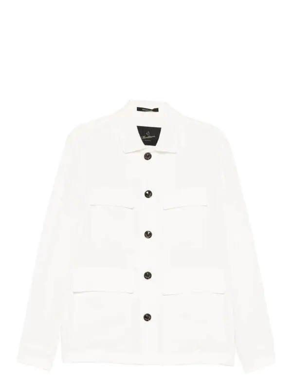 MONTECORE White Elastodiene Jacket - Multicolor