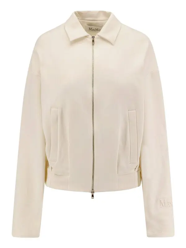 Max Mara Argenta Silk And Cotton Sweatshirt - Multicolor