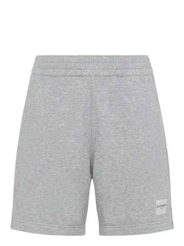 Givenchy Cotton Track Shorts - Gray