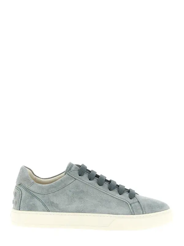 TOD'S Cassetta Suede Lace-up Sneakers - Multicolor