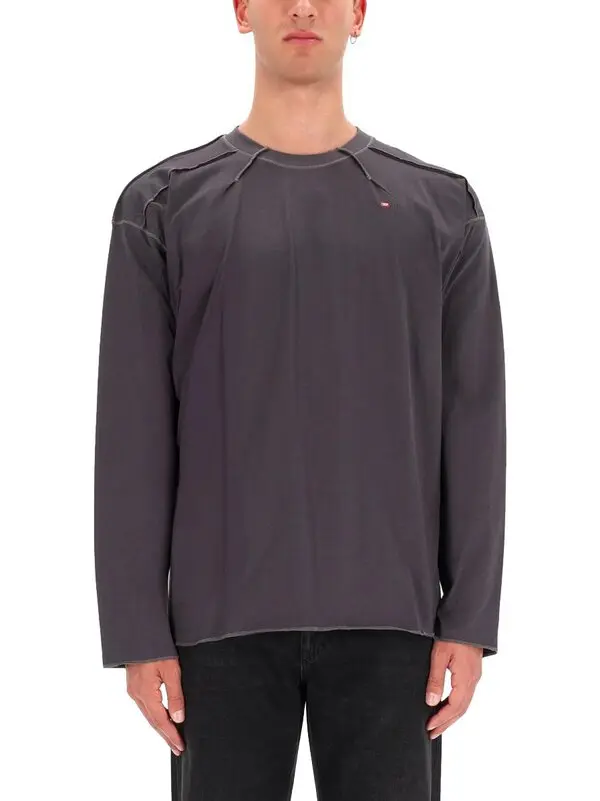 DIESEL® Cotton T-shirt - Gray