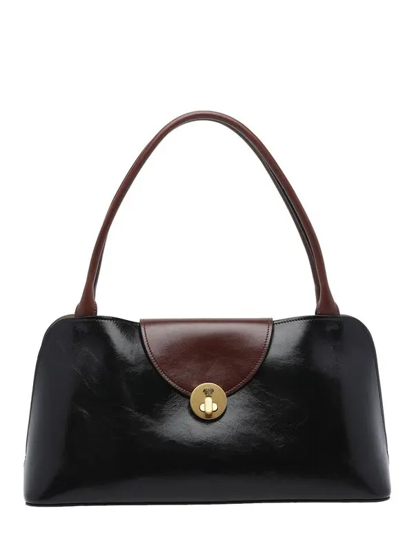 Versace Vivian East/west Shoulder Bag - Black
