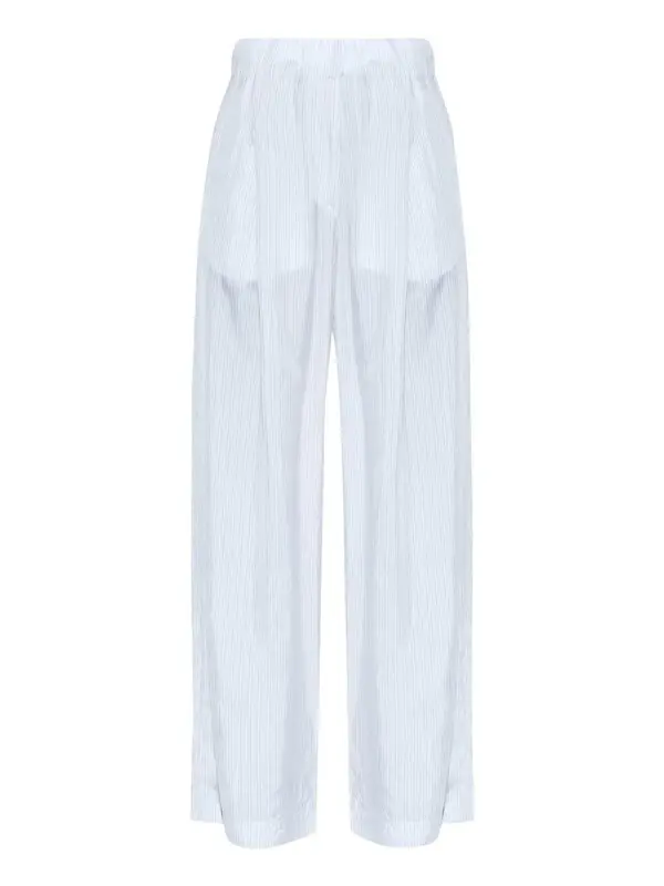 Dries Van Noten Pila Wide-leg Trousers With Striped Pattern - Multicolor