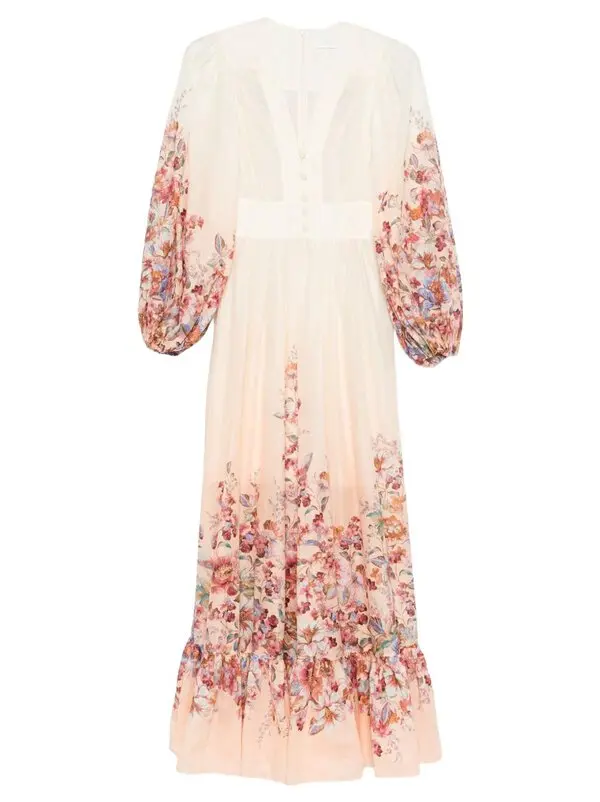 Zimmermann Awaken Cotton Maxi Dress - Multicolor