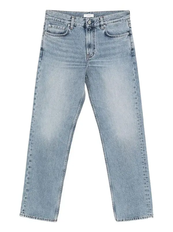 TOTEME Organic Cotton Straight-leg Jeans - Blue