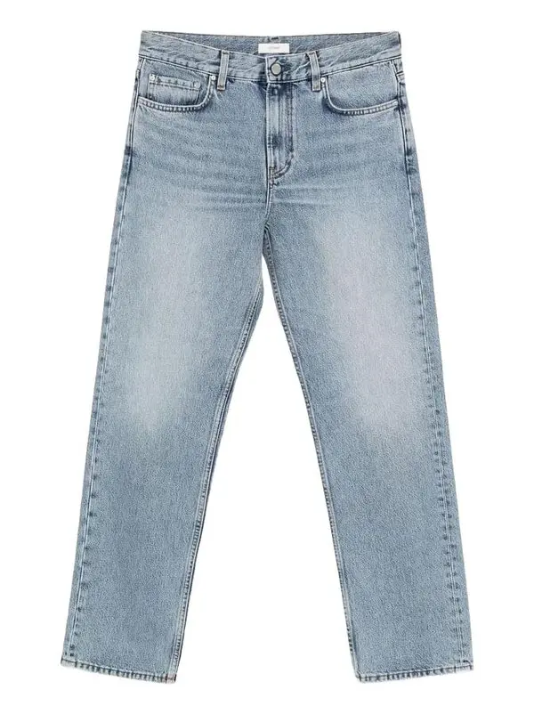 TOTEME Organic Cotton Straight-leg Jeans - Blue