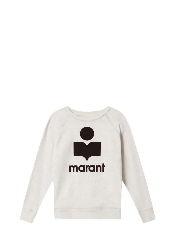 Isabel Marant Étoile Cotton Sweatshirt With Logo - Multicolor