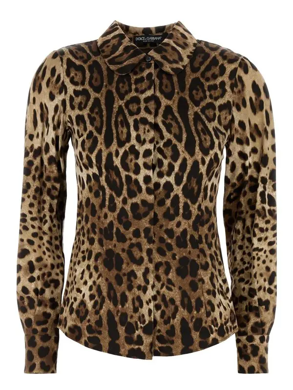 Dolce & Gabbana Printed Silk Shirt - Multicolor