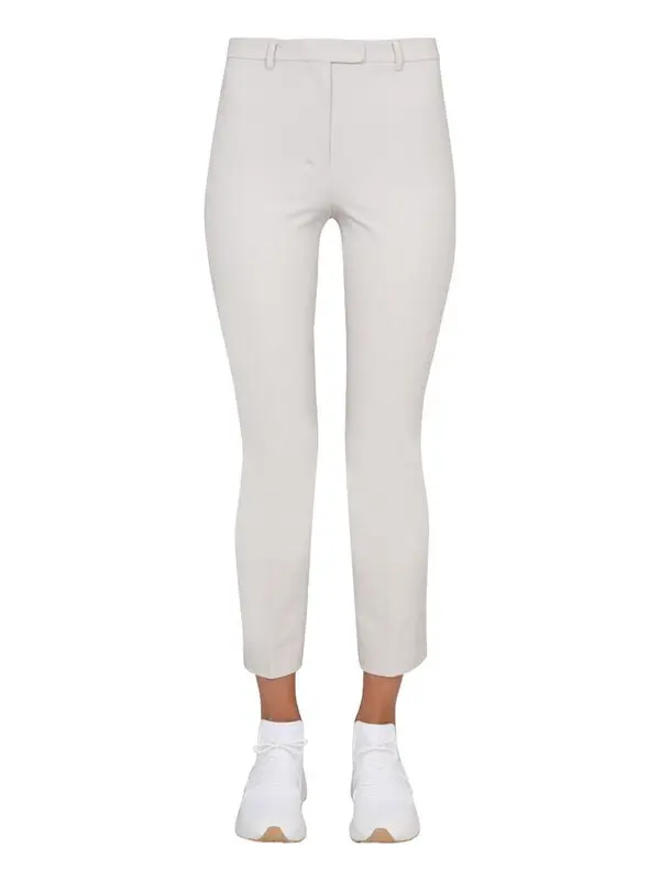 Max Mara Slim Fit Trousers - Cream