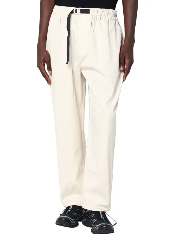 PURPLE MOUNTAIN OBSERVATORY Terrain Cotton-nylon Blend Trousers - White