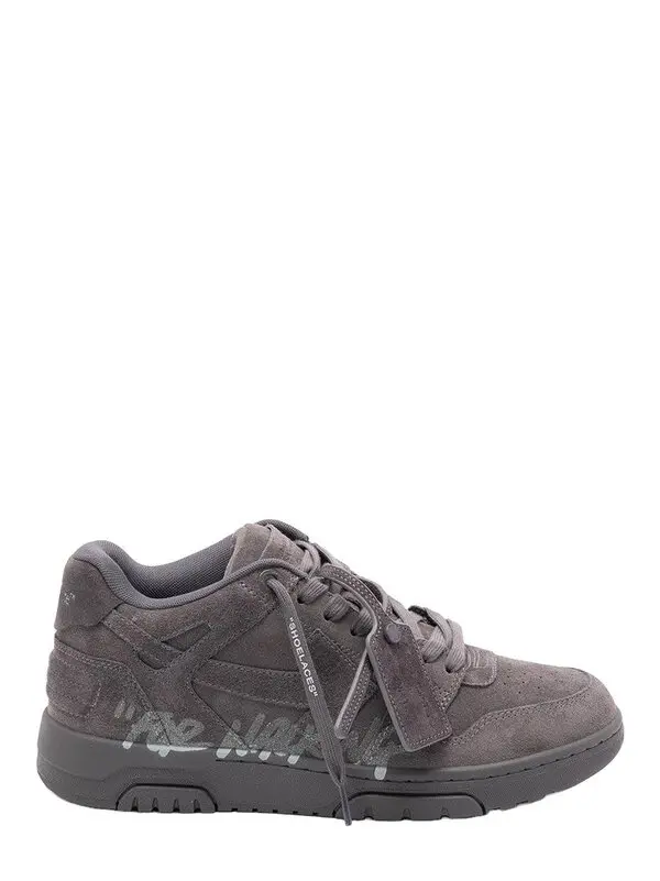 Off-White Out Of Office For Walking' Suede Sneakers - Multicolor
