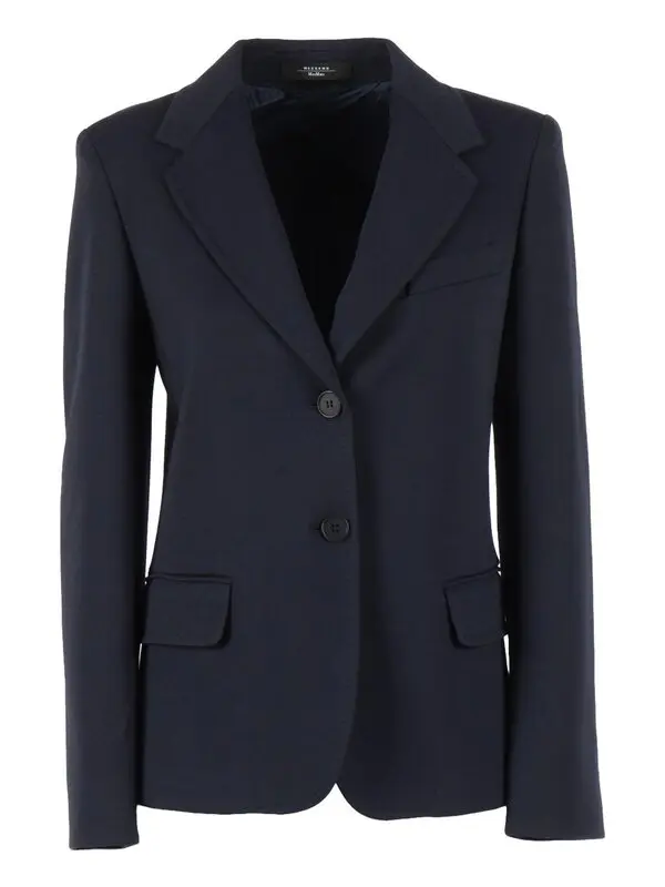 Max Mara Tailored Blazer - Blue