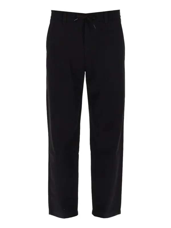 BOSS Chino Pants With Drawstring - Black