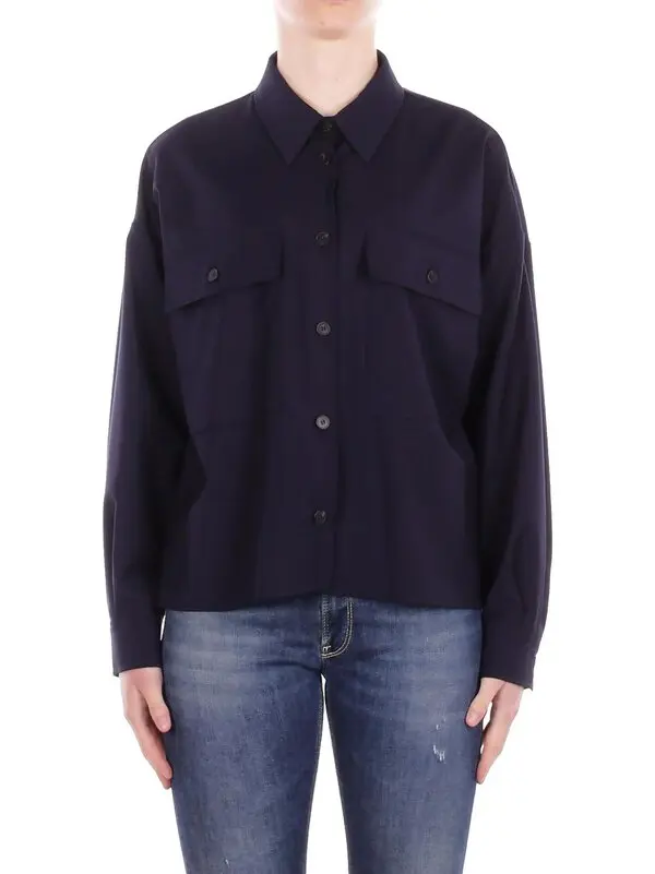 Max Mara Wool Jacket - Blue