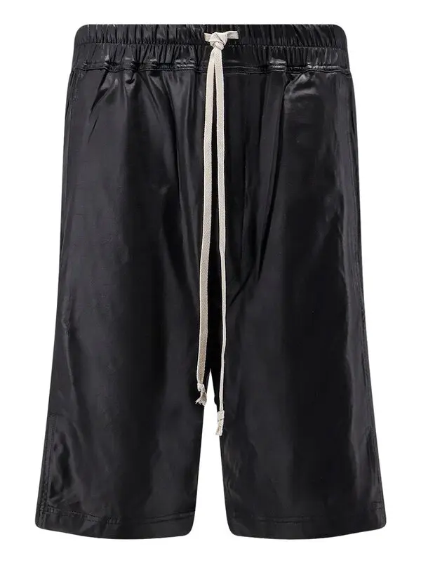 Rick Owens Acetate Bermuda Shorts - Black