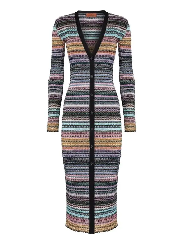 Missoni Long Cardigan - Multicolor