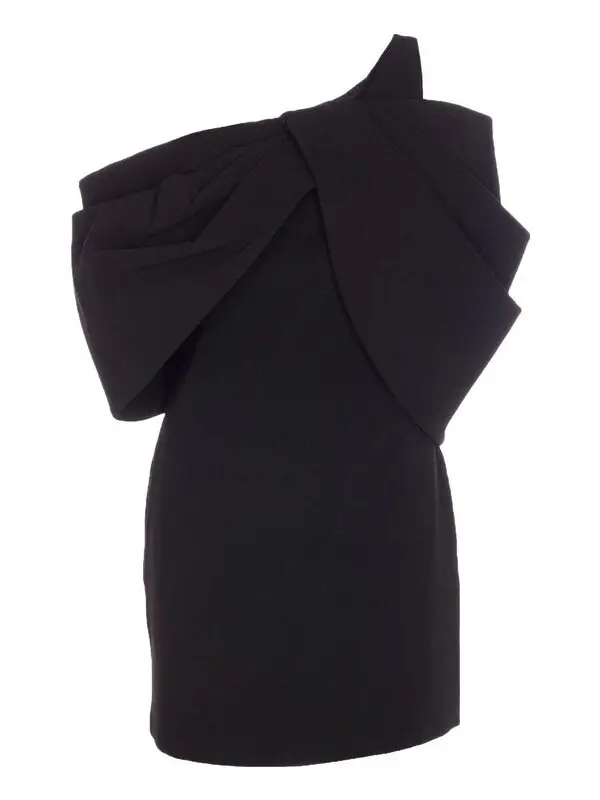 Solace London Thelma Mini Dress - Black
