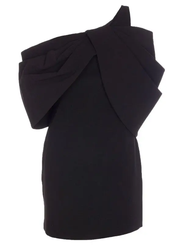 Solace London Thelma Mini Dress - Black