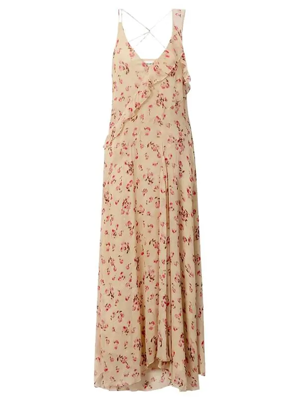 Isabel Marant Étoile Luxie Floral Print Dress - Multicolor