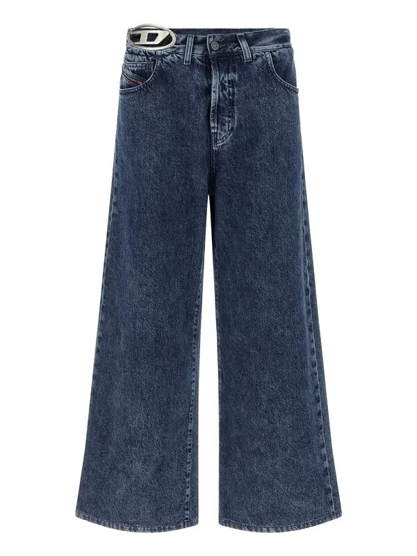 DIESEL® 1996 D-sire-s4 Wide Leg Jeans - Blue