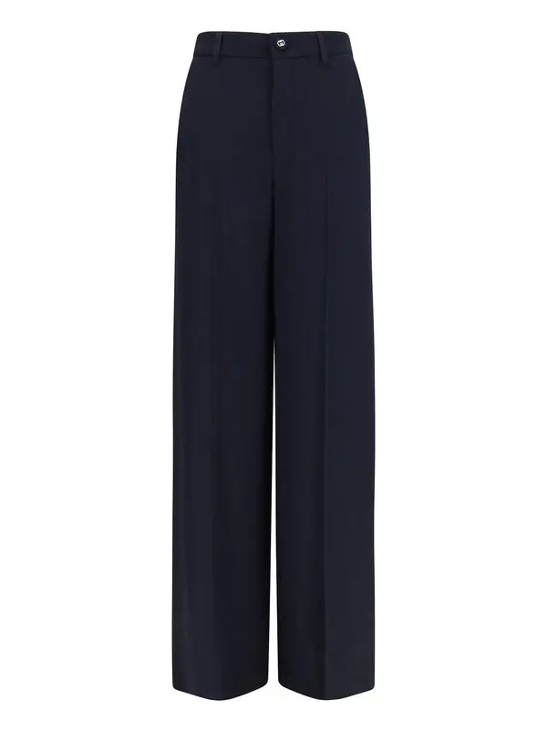 Gucci Diamond Jacquard Pants - Blue