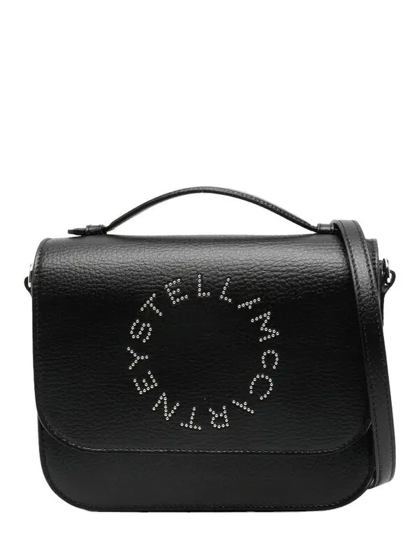 Stella McCartney Mini Bag With Studded Detailing - Black