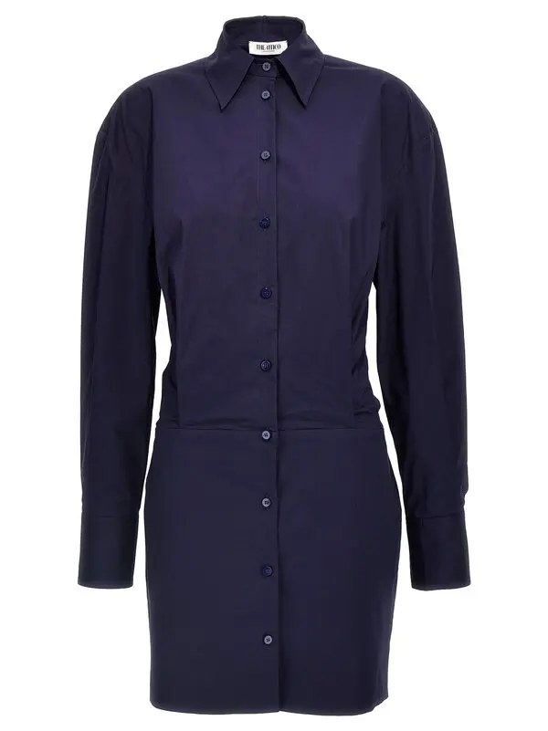 Attico Mini Chemisier Dress - Blue