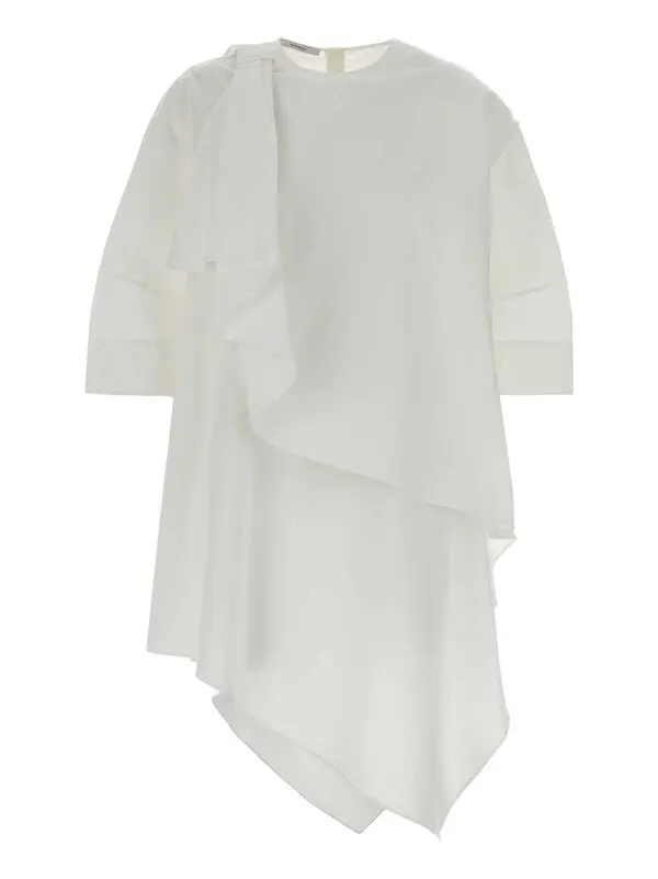 Givenchy Poplin Mini Dress - White