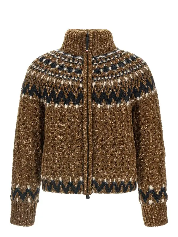Moncler Indren Down Jacket - Brown