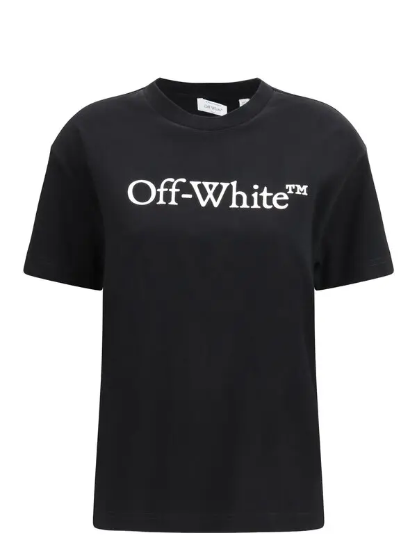 Off-White Big Logo T-shirt - Black