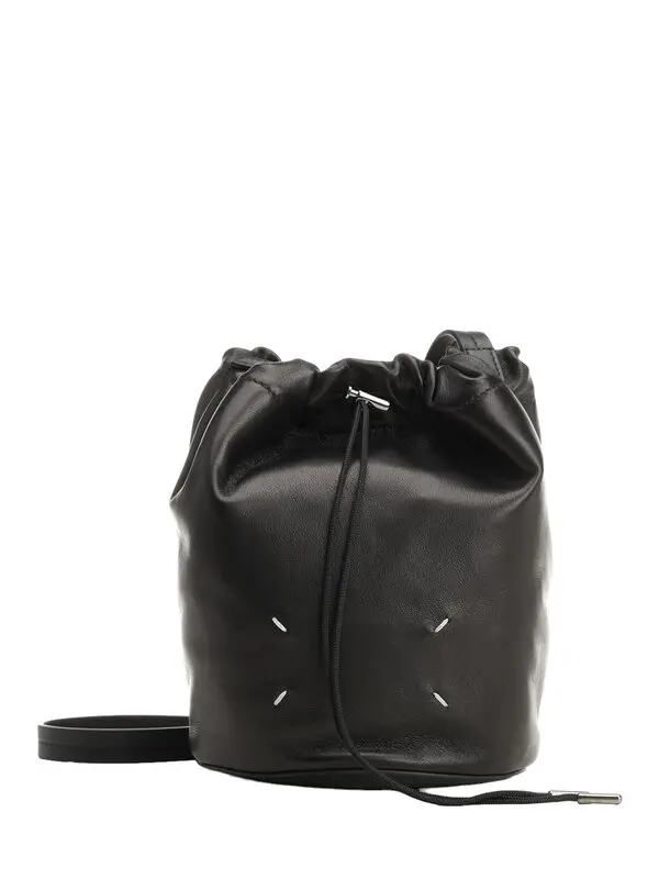 MAISON MARGIELA Drawstring Pouch Bag - Black
