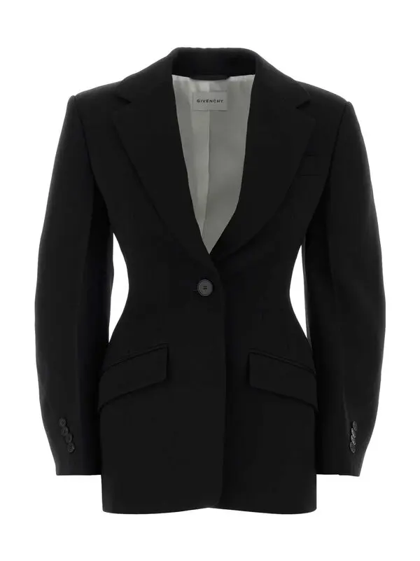 Givenchy Wool Blazer - Black