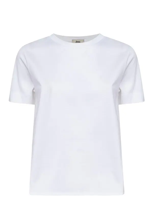 Herno Cotton Jersey And Techno Taffeta T-shirt - Multicolor