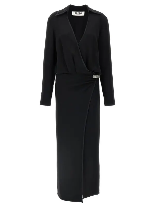 Attico Cady Midi Dress - Black