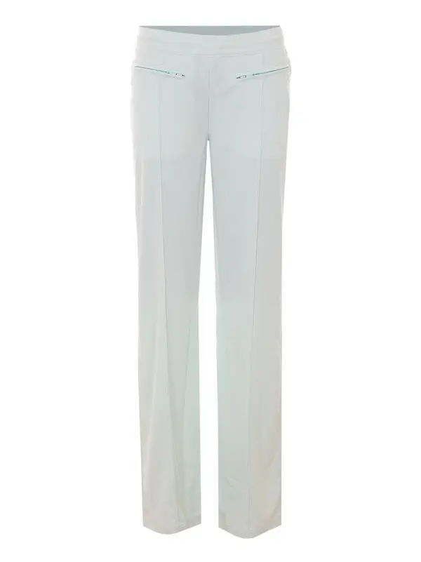 COURREGES Straight-leg Tracksuit Trousers - Green