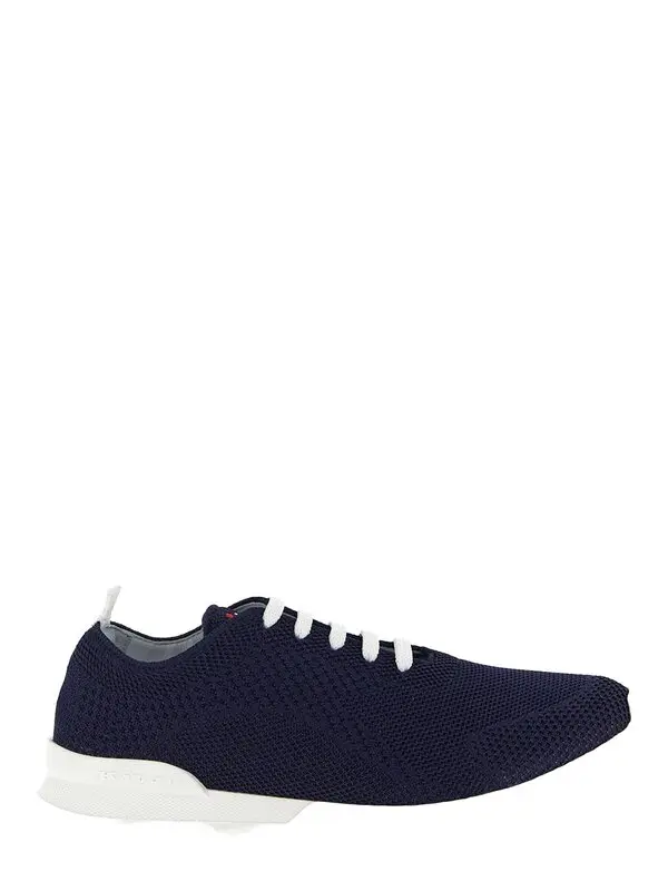 Kiton Knitwear Lace-up Sneakers - Blue