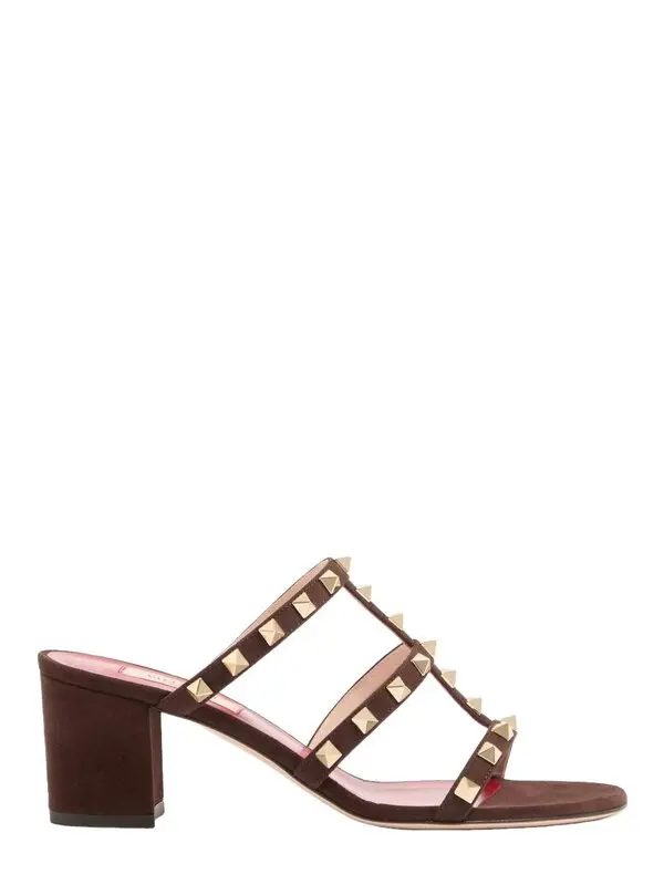 Valentino Garavani Rockstud Leather Sandals - Multicolor