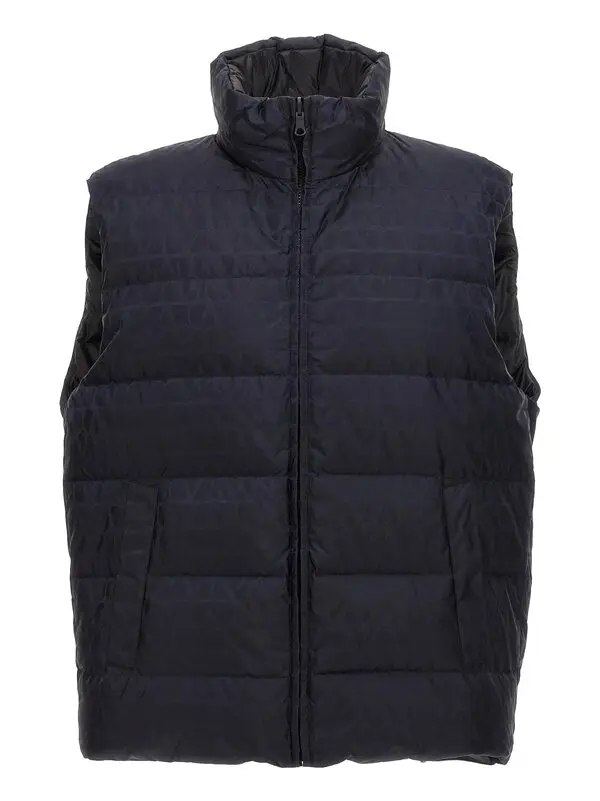 Valentino Garavani Toile Iconographe' Padded Vest - Multicolor