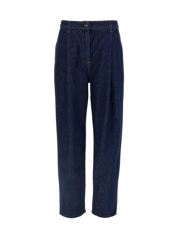 Magda Butrym Toteness High Waist Jeans - Blue